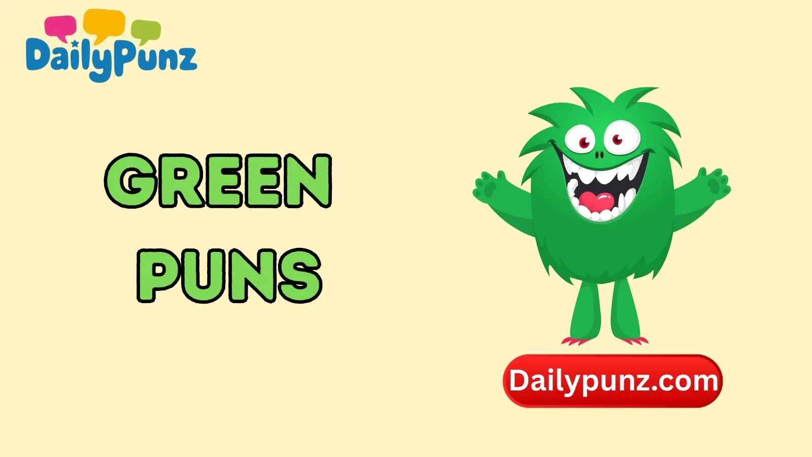 245+ Green Puns Hilarious Jokes That Everyone Will Love - dailypunz.com